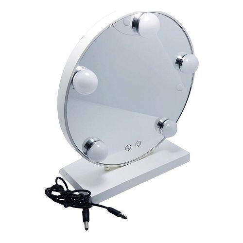 Espelho Maquiagem Camarim Led Lampadas Várias Intensidades - Mktplace ...