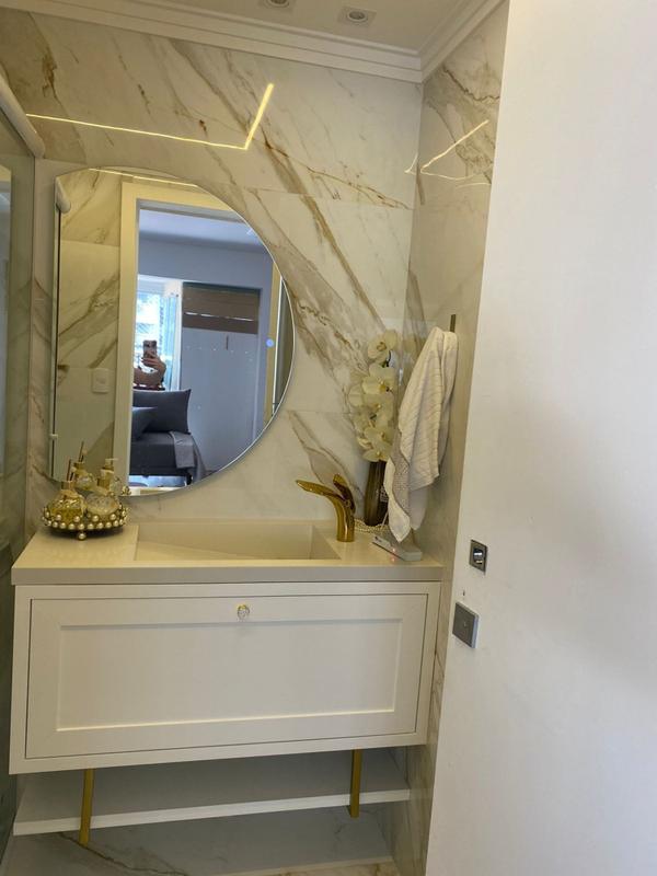 Espelho meia Lua 90 cm - Reis e Missassi - Meia - Magazine Luiza