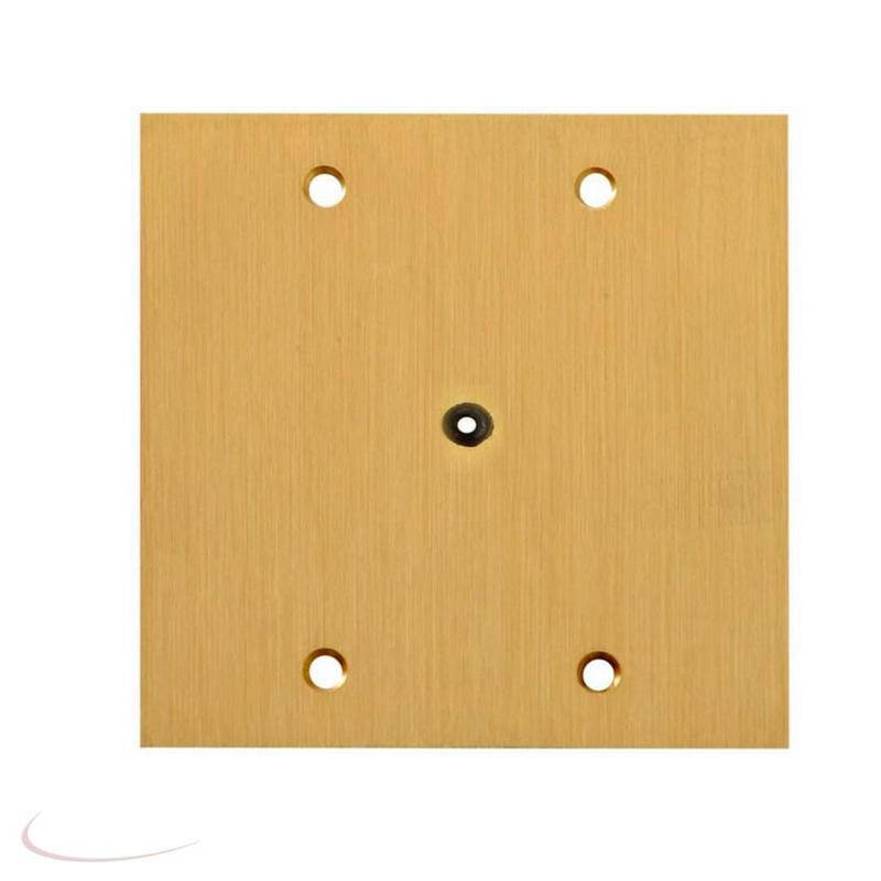 Espelho Placa De Piso 4x4 Latão Com Furo Passagem Fio - STAMPLAC ...