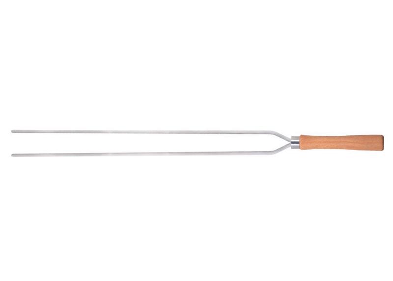 Espeto Duplo Madefer 95cm Alumínio - Espeto - Magazine Luiza