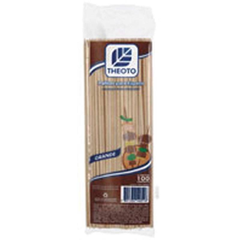 Espeto Madeira 25CMX3,5MM C/100 Unidades - Theoto - Abraçadeira ...
