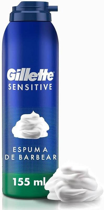 Espuma Barbear Sensitive Gillette Foamy Frasco 150gr 155ml - Espuma de Barbear - Magazine Luiza