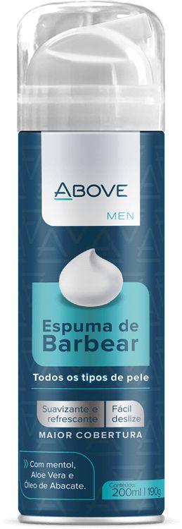ESPUMA DE BARBEAR ABOVE 200ml - Espuma de Barbear - Magazine Luiza