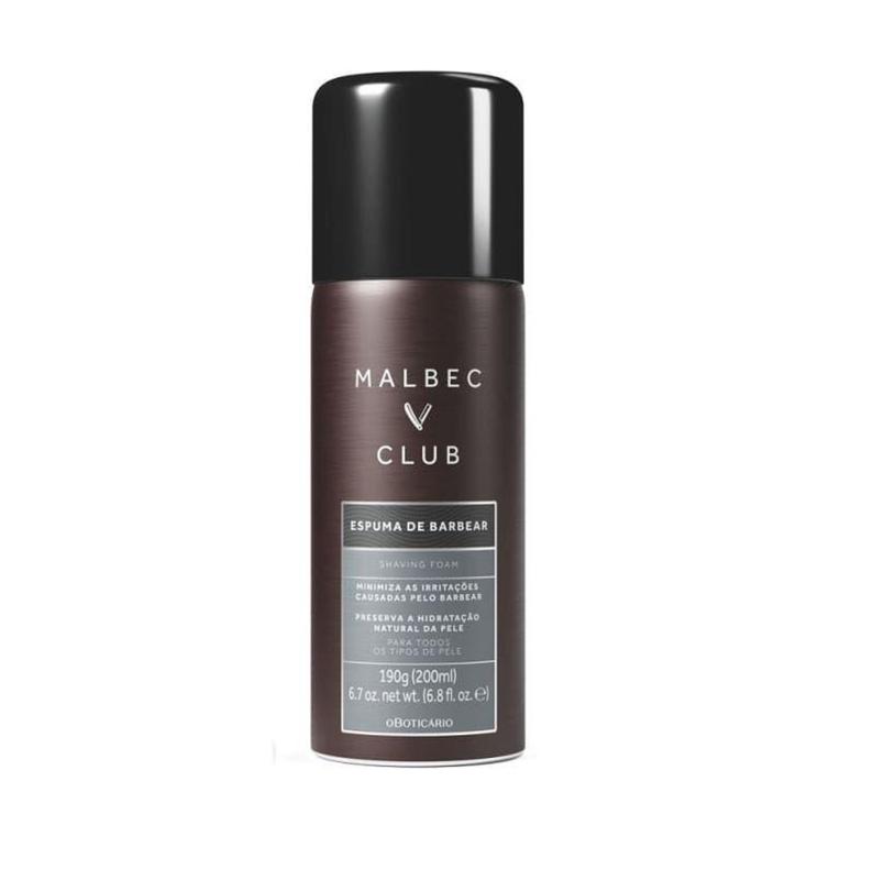 Espuma de Barbear O Boticário Malbec Club 200ml - Espuma de Barbear ...