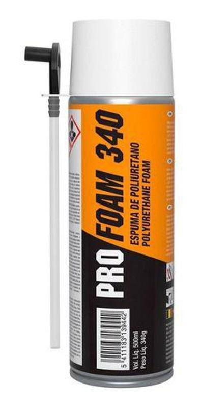 espuma expansiva 340g Pro Foam - Espuma Expansiva - Magazine Luiza