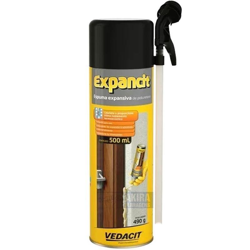 Espuma Expansiva Poliuretano Expancit 500ml Vedacit - Otto Baumgart - Espuma Expansiva ...