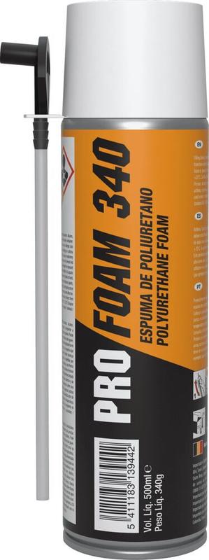 Espuma Expansiva Soudal PU Manual 500ml 340g - Espuma Expansiva ...