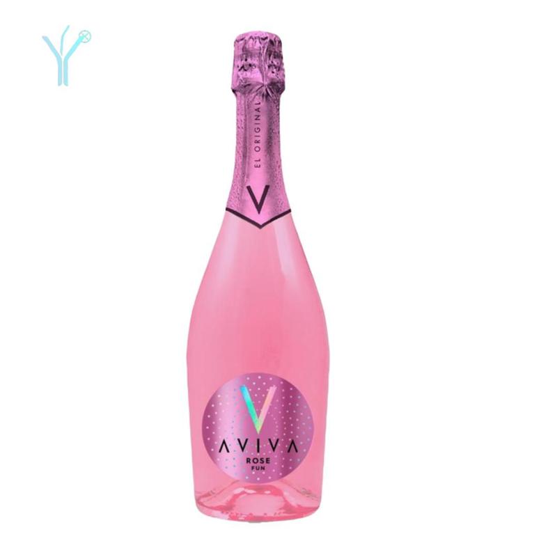 Espumante Aviva Rose Fun 750ml - Espumante / Champagne - Magazine Luiza