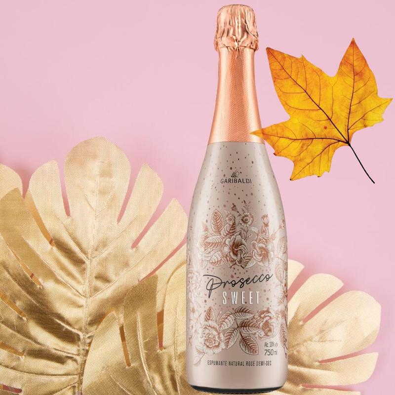 Espumante Meio Doce Demi Sec Rose Prosecco Sweet 750 ml - Mari Store ...