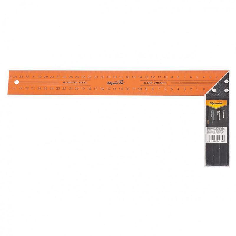 Esquadro metálico profissional para carpinteiro 14'' Sparta - Esquadro ...