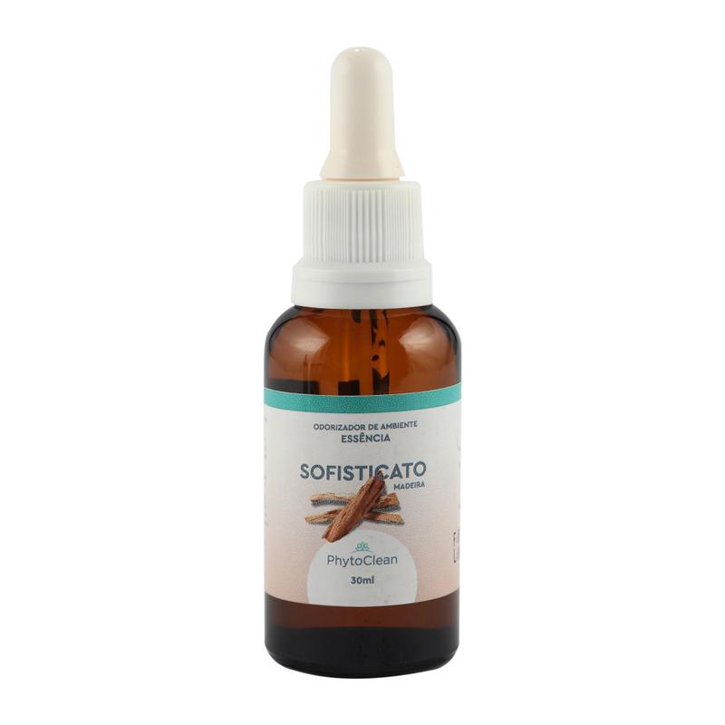 Essência Concentrada Sofisticato (aroma amadeirado) - 30ml - Phytoclean ...
