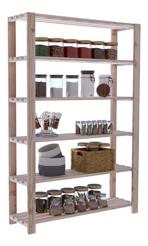 Estante Arara Cozinha Guarda Roupa Para Closet - Technox - Estantes ...