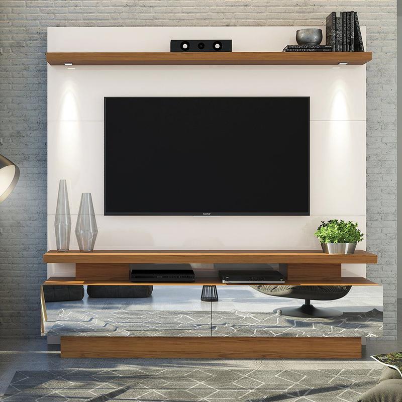 Estante Home LED para TV 70 Citta 15957 DJ Móveis - Estante para TV ...