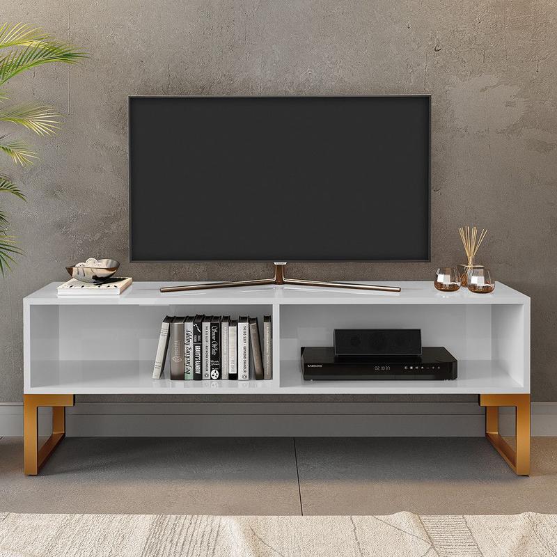 Estante Home Rack Industrial MDF e Ferro Milão KLM - Estantes ...
