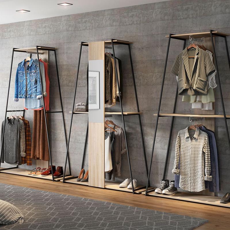 Estante Para Roupas Tog Be Mobiliário - Estantes - Magazine Luiza