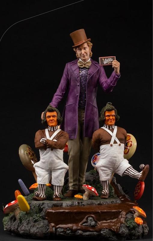 Estátua Willy Wonka - Willy Wonka and the Chocolate Factory - Art Scale ...
