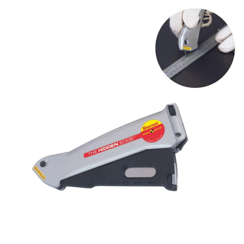 Estilete com trava retratil 18mm profissional starrett s011 - Estilete ...