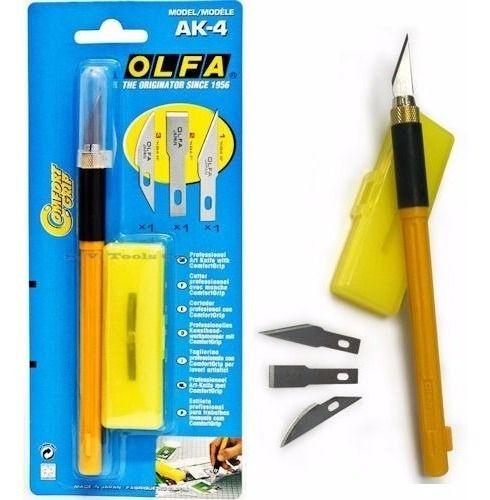 Estilete De Precisão Bisturi Lâmina Cirúrgica Olfa Ak-4 - Estilete - Magazine Luiza