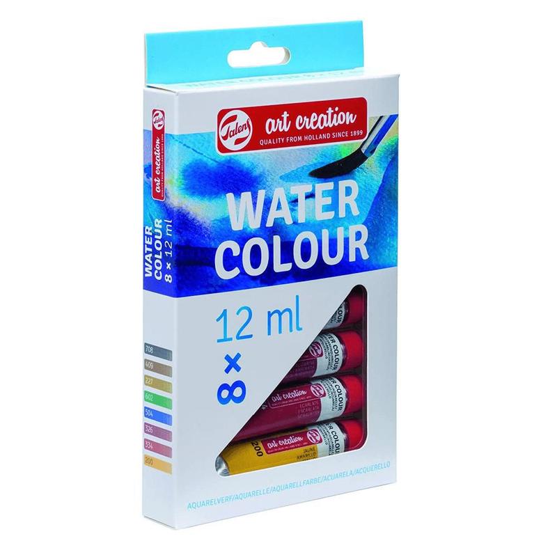 Estojo Aquarela Art Creation Tubo 8 cores - ROYAL TALENS - Kit para ...