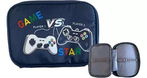 Estojo De Lapis Grande Especial Gamer Play Jogos 100 Pens - yepp ...