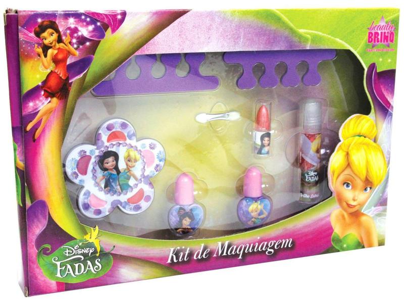 Estojo de Maquiagem Fadas Disney - Beauty Brinq - Maquiagem infantil ...