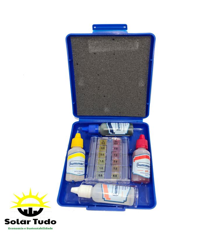 Estojo Para Análise 3 em 1 Cloro E Ph/ Alcalinidade Total - Summers ...