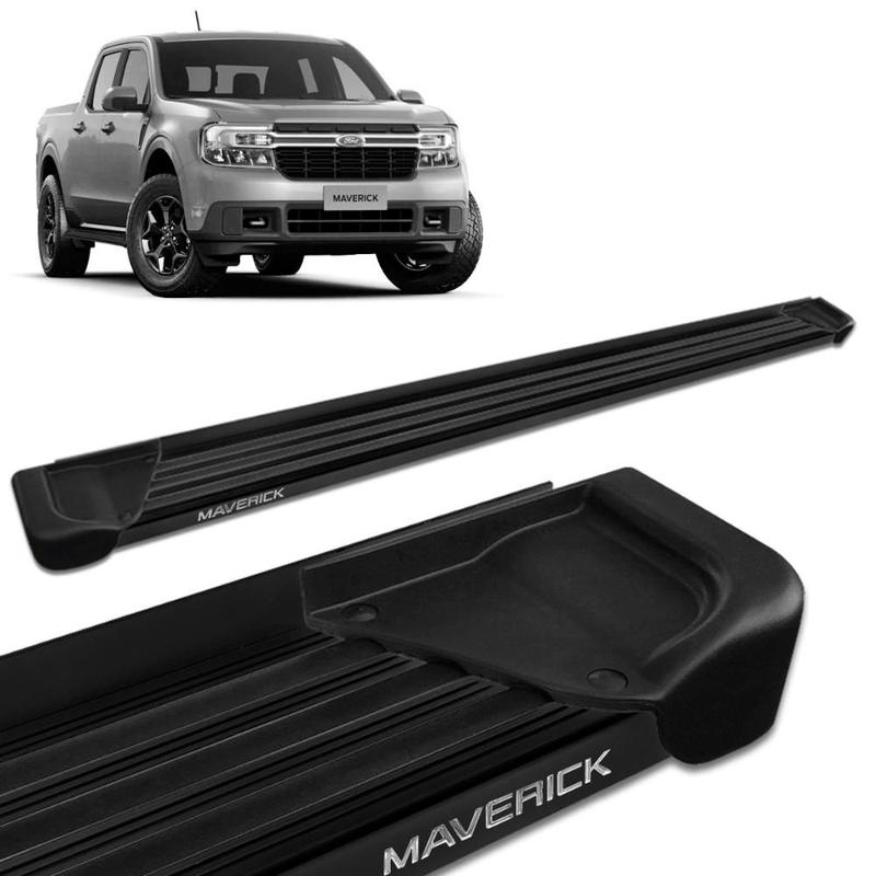 Estribo Lateral Ford Maverick 2022 2023 Alumínio Preto A1 - Gtnox ...