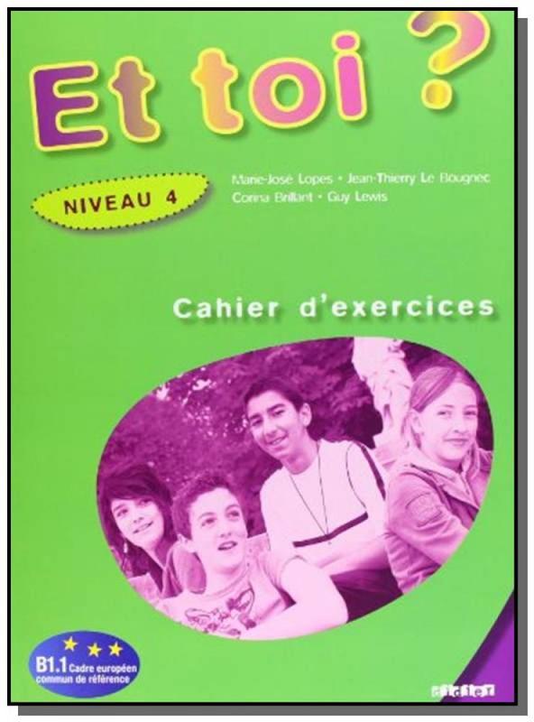 Et toi 4 - Cahier dexercices - Didier - Livros de Educação - Magazine Luiza