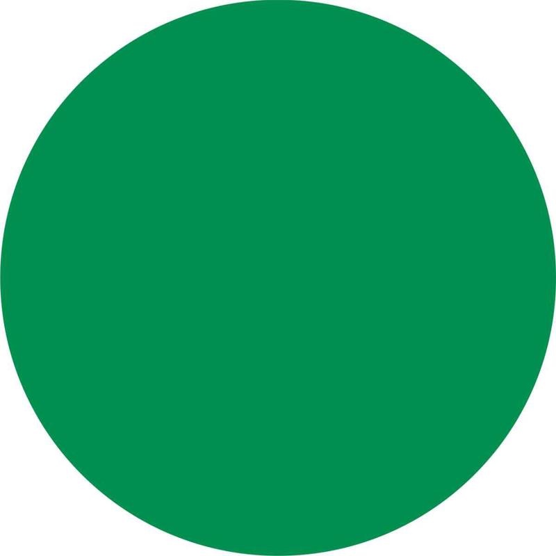 Etiqueta Redonda Verde 19MM. C/150 Etiquetas - Grespan - Etiquetas e ...