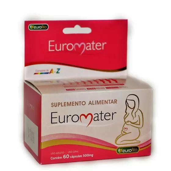 Euromater 500mg c/60 cps - eurofito - Ômega 3 / Óleo de Peixe ...