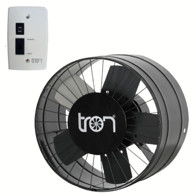 Exaustor Industrial Comercial 30cm 1 Linha Axial Ventilador - Tron ...