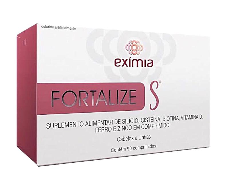 Exímia Fortalize S Cabelos E Unhas 90 Comprimidos. - Nutricosméticos ...