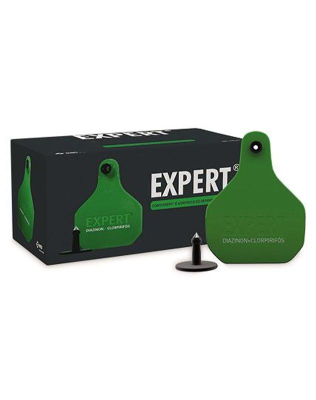 EXPERT BRINCOS inseticida para bovinos PCT 20 UN - MSD - Brinco ...