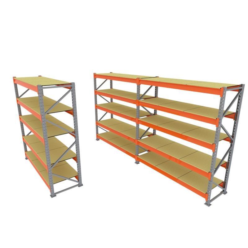 Expositor 3 mini porta pallet 250 kg 180x200x60 (CxLxP) cinza com ...