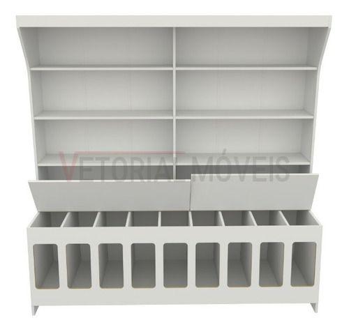 Expositor De Ração, Pet Box 9 Divisões (cães, Gatos, Balcão) - VETORIAL ...