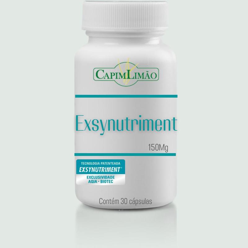 Exsynutriment 150mg 30 Capsulas Com Selo De Autenticidade - Capim Limão ...