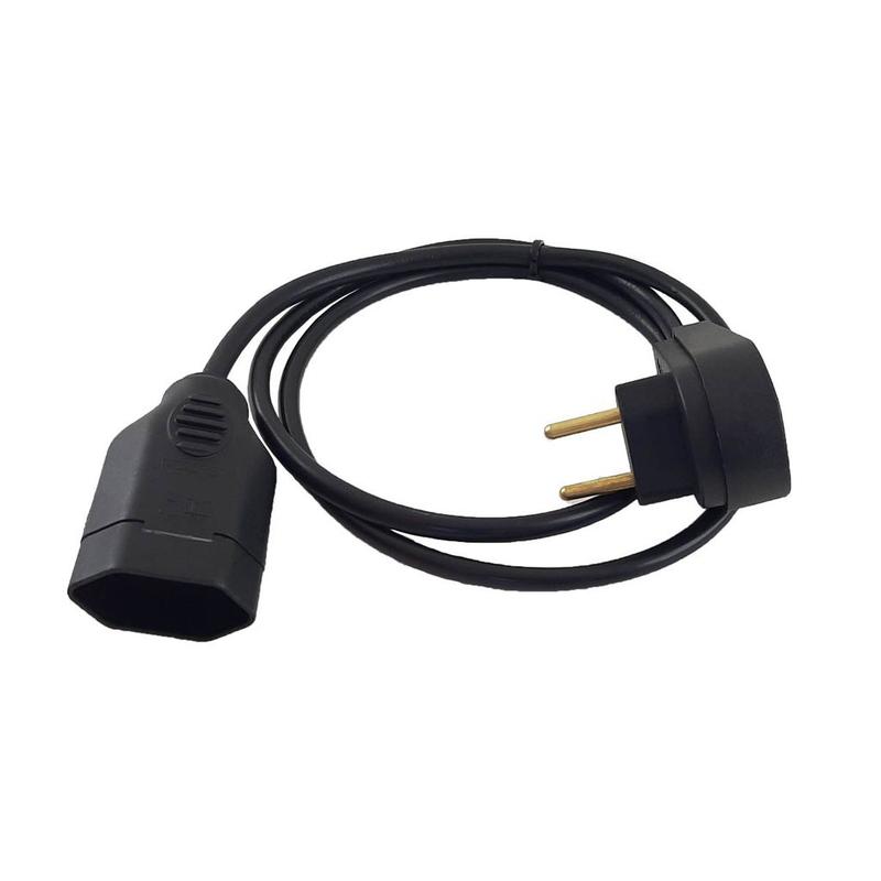 Extensão elétrica cabo prolongador cabo pp 10a Plug reto - Yela shop ...