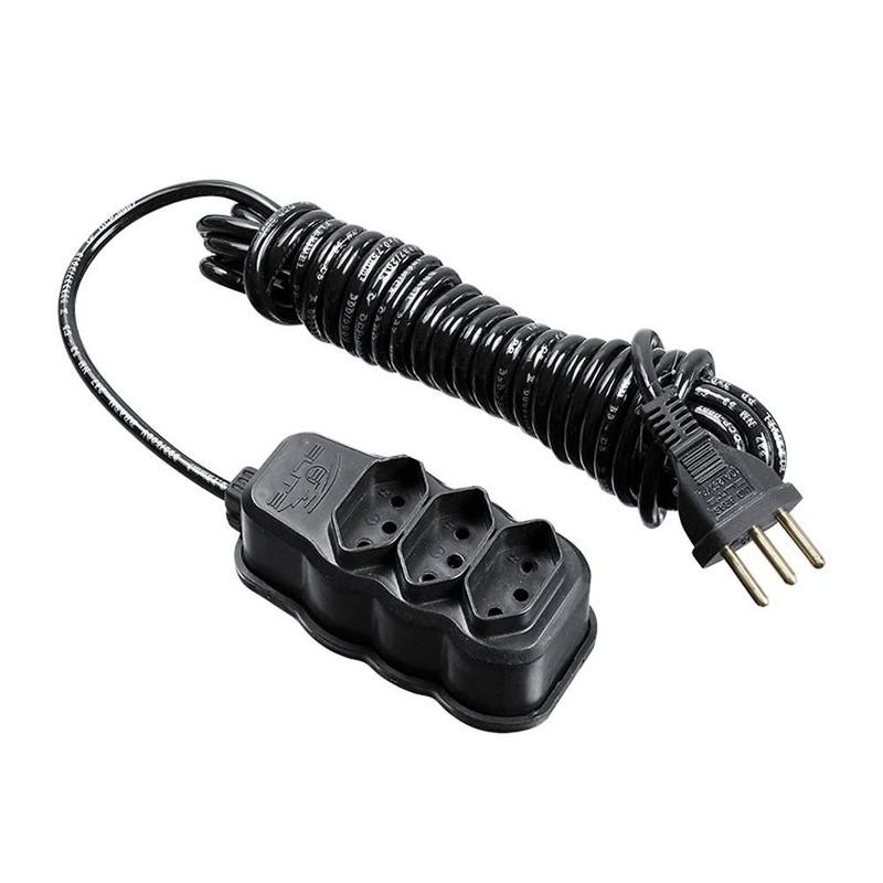 Extensao Multipla Cabo Pp 3X0,75 - 5 Metros - 10 Amperes IBERICA FIOS E ...