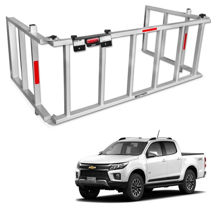 Extensor De Caçamba S10 2012 a 2021 C/ Rampa EDR Prata - Gtnox ...