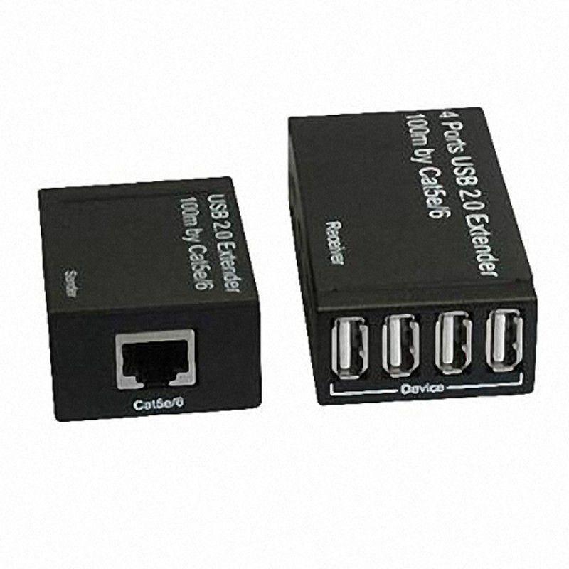 Extensor Usb 2.0 100m Cabo De Rede 4 Portas Cat5e/cat6 - HDMatters - Cabo HDMI - Magazine Luiza