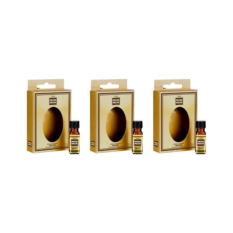Extrato Almiscar Delikad 5Ml - Kit C/3un - Óleo Corporal - Magazine Luiza