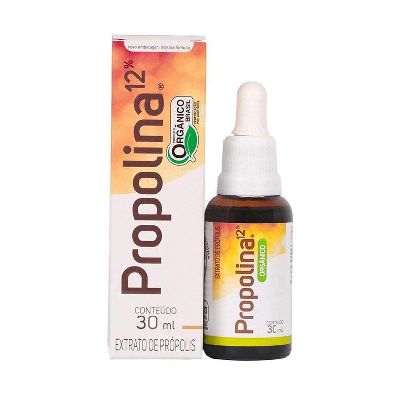 Extrato de Própolis Propolina Misto Orgânico Gotas 30mL - Extrato de ...