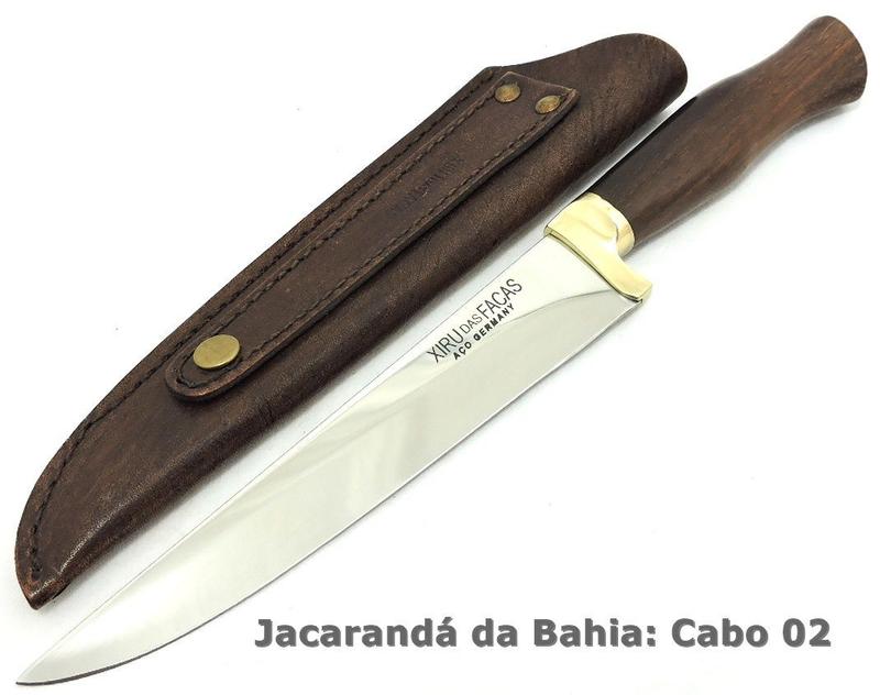 Faca Artesanal Gaúcha p/ Churrasco 7 Pol. Aço Alemão - Xiru das Facas ...