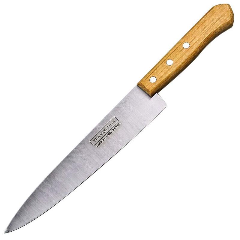 Faca Carbono Tramontina 8 Cabo Madeira - Facas - Magazine Luiza