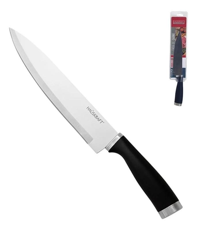 Faca Chef 8 Pol Inox Profissional Cozinha Corneta Premium - Faca do ...