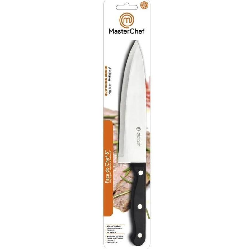Faca Do Chefe 6" Inox Cozinha Master Chef Profissional - MasterChef ...