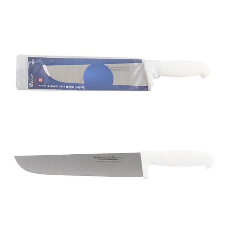 Faca Para Carne 20 Cm Profissional Aço Inox Western - Western linha ud ...