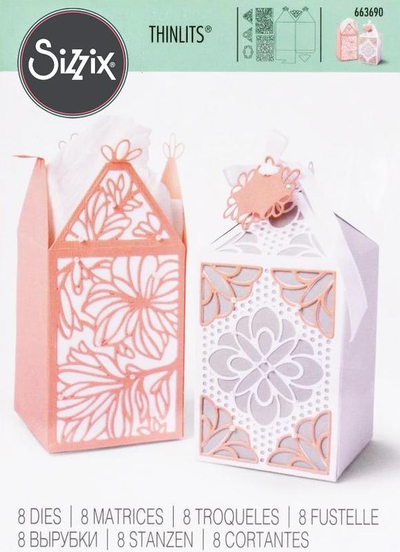 Facas de Corte Thinlits Sizzix - Caixa de Lembrancinhas - Facas - Magazine Luiza