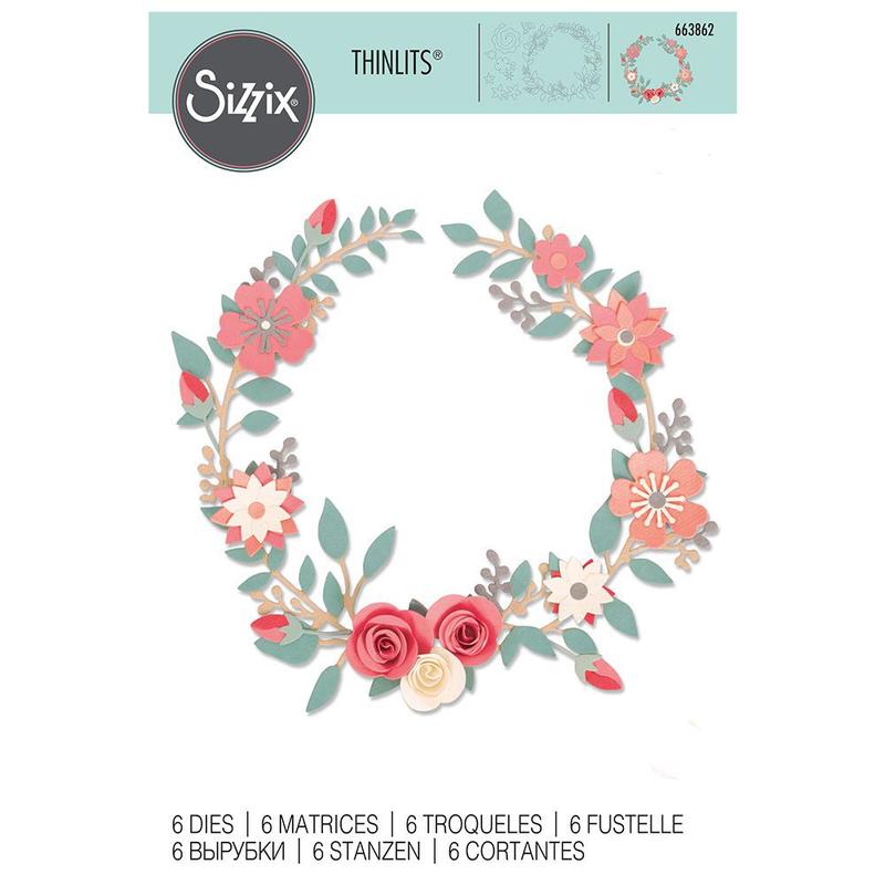 Facas de Corte Thinlits Sizzix Coroa de Casamento - Facas - Magazine Luiza