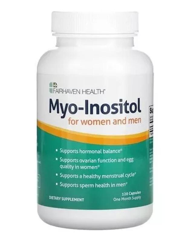 Fairhaven Health, Myo-inositol, For Women And Men, 120 Caps ...